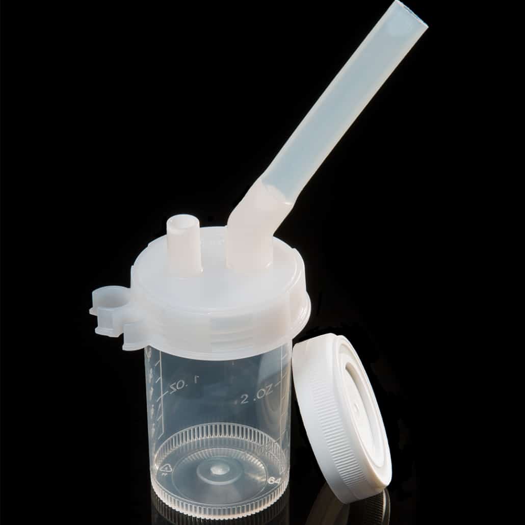 TRAP CAPtain™ Pulmonary Speciment Collection Cup- Merit Medical
