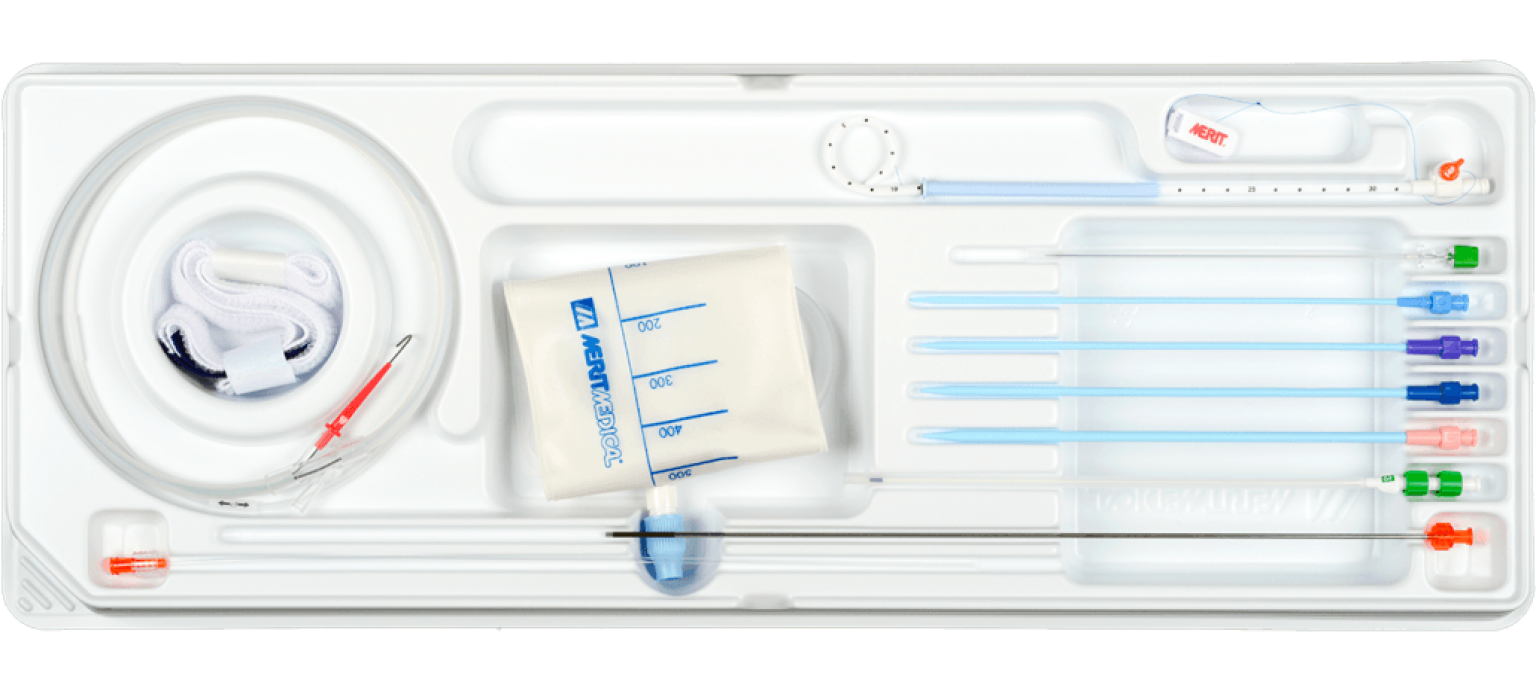ReSolve® Locking Drainage Catheter Trays - by Merit