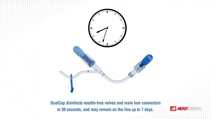 DualCap® Disinfection & Protection System | Merit Medical